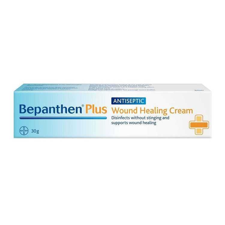 Bepanthen Plus Antiseptic Wound Healing Cream 30g | Waha Lifestyle Kuwait