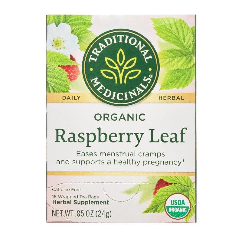 Traditional Medicinals Raspberry Leaf Herbal Tea - 16Bags | Waha ...